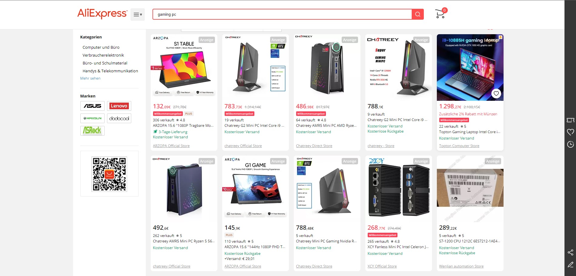 AliExpress Gaming PC's - AliExpress Angebote Deals Codes & Coupons